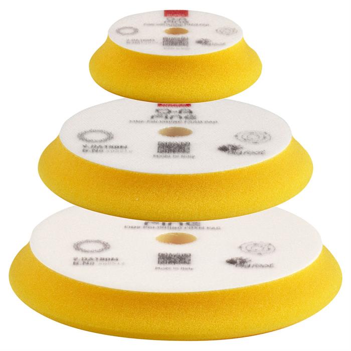 Rupes DA Fine High Performance Pad Yellow (100mm, 150mm & 180mm)
