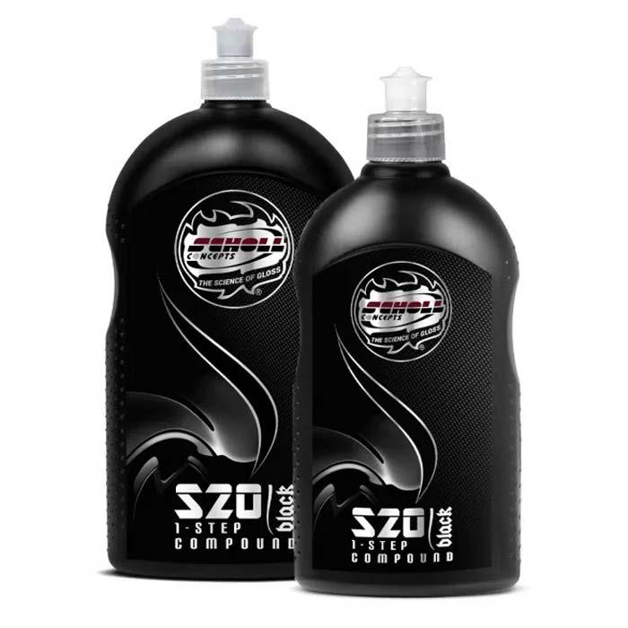Compound W Scholl Concepts S20 Black Real 1-Step Compound - 500g Bottle ...