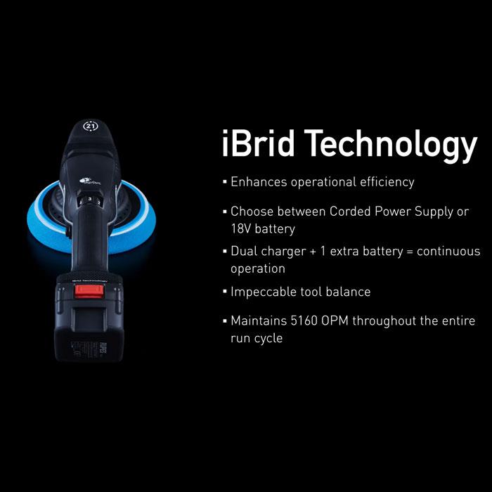 Rupes BigFoot HLR15 Dual Action Cordless Polishers