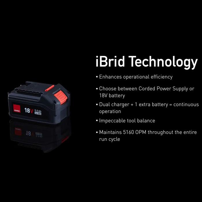 Rupes BigFoot HLR15 Dual Action Cordless Polishers