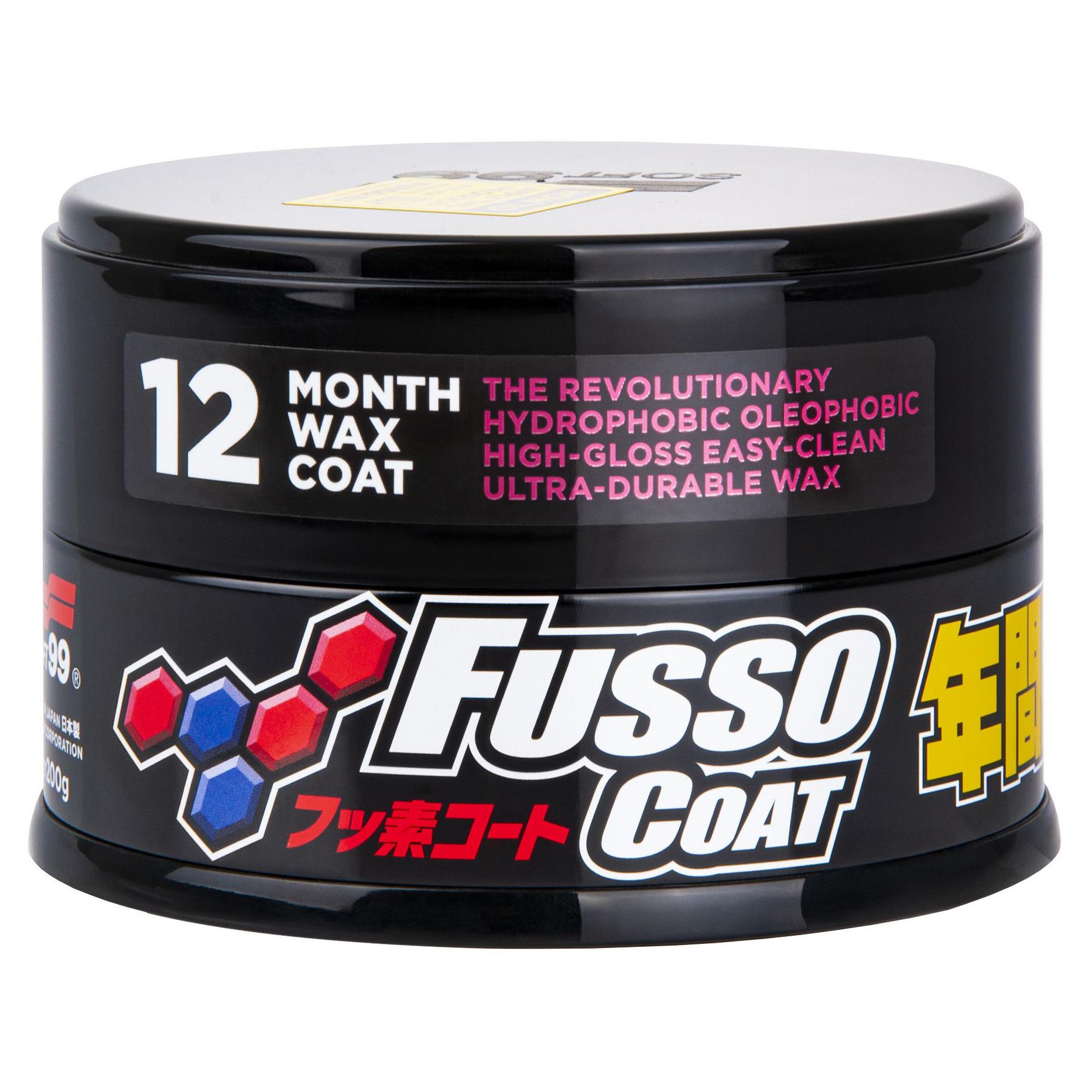 Soft99 Fusso Coat 12 Months Wax Dark | Black & Blue Car Wax