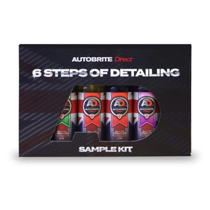 AutoBrite Direct - 6 Steps Of Detailing Sample Kit | Starter Detailing Kit